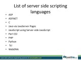 Client Side Scripting And Server Side Scripting Pptx
