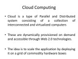 Cloud Computing Distributed Computing Pptx