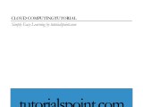 Cloud Computing Tutorial Pdf