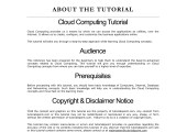 Cloud Computing Tutorial Pdf