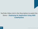 Codebuild Codepipeline Codedeploy Codecommit In Aws Edureka Ppt