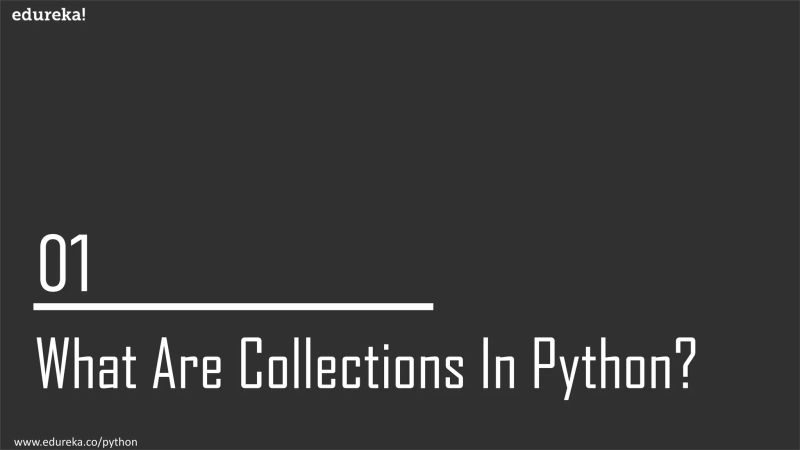 Python Collections Tutorial Edureka Pdf - Premium Gradient Texture Gallery - High Resolution