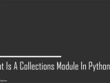 Python Collections Tutorial Edureka Pdf