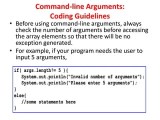 Command Line Arguments In Java Tutorial Pdf