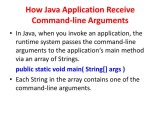 Command Line Arguments In Java Tutorial Pdf