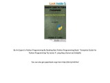 Complete Guide Python Programming Docx