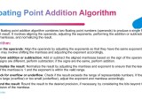 Computer Arithmetic Algorithm Arithmetic Pptx