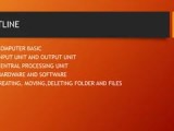 Computer Basic For Basic Knowledge For Kids Pptx