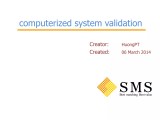 Computerized System Validation Final Pdf