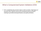Computerized System Validation Final Pdf
