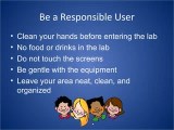 Computer Lab Rules Ppt