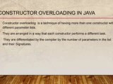 Constructor Overloading Method Overloading Pptx
