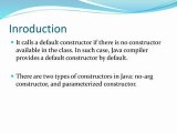 Constructors In Java Pptx