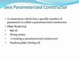 Constructors In Java Pptx