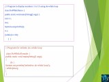 Control Statements In Java Pptx