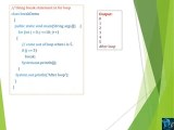 Control Statements In Java Pptx