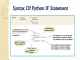 Python Control Structures Ppt