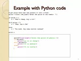 Python Control Structures Ppt