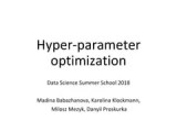 Hyperparameter Optimization Pdf