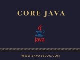 Core Java Tutorial Pdf Programming Languages Computing