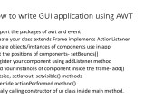 Java Abstract Window Toolkit Pptx