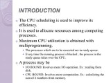 Cpu Schedule Algorithm Ppt