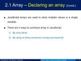 Css Unit Ii Array Function And String Pdf