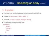 Css Unit Ii Array Function And String Pdf