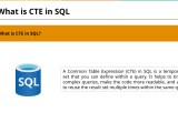 Sql Cte Tutorial Sql With Clause Commom Table Expressions