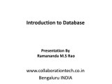 Introduction To Database Sql Pl Sql Pptx