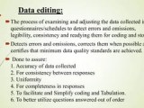 Data Processing Editing And Coding Pptx