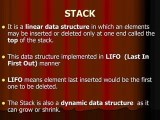 Data Structure Stack Queue Basics Ppsx