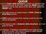Data Structure Stack Queue Basics Ppsx