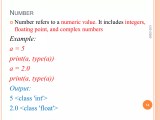 Datatypes Python Programming Pptx