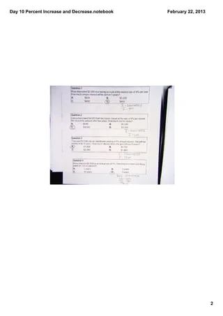 Day 10 Percent Increase And Decrease Pdf - Download Ultra HD Dark Background | Ultra HD