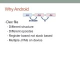 Decompiling Android Pptx Operating Systems Computer Software And