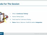 Devops Testing Continuous Testing In Devops Devops Tutorial