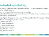 Openstack Development Using Devstack Ppt