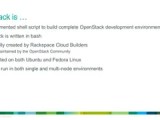 Openstack Development Using Devstack Ppt
