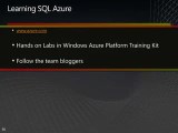 Microsoft Sql Azure Building Applications Using Sql Azure