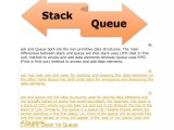 Difference Between Stack And Queue Ppt