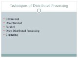 Distributed Processing Ppt