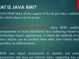 Remote Method Invocation Java Rmi Pptx
