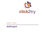 Dotproject Tutorial Pdf