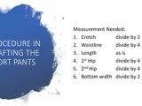 Pattern Draftingofbasicpatternforshorts Pptx
