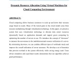 Dynamic Resource Allocation Using Virtual Machines For Cloud Computing