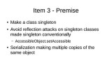 Effective Java Creating And Destroying Objects Odp