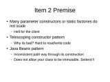 Effective Java Creating And Destroying Objects Odp