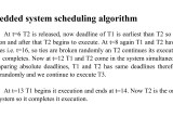 Embedded System Scheduling Algorithm Pptx