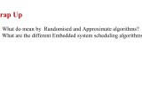 Embedded System Scheduling Algorithm Pptx